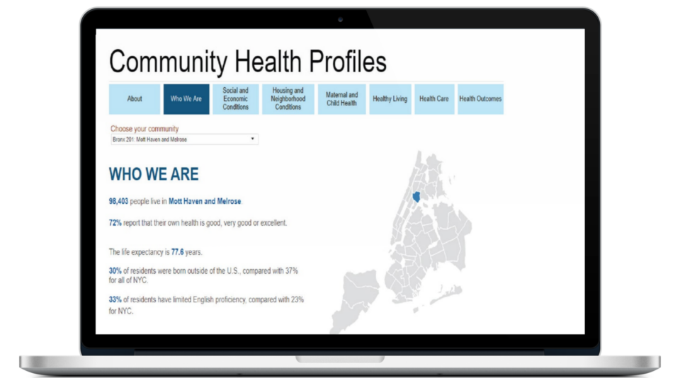NYC's Department of Health and Mental Hygiene (DOHMH) launch Epiquery